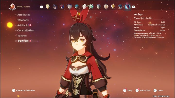 Genshin Impact: Amber – beste Builds (Pyro) Tipps