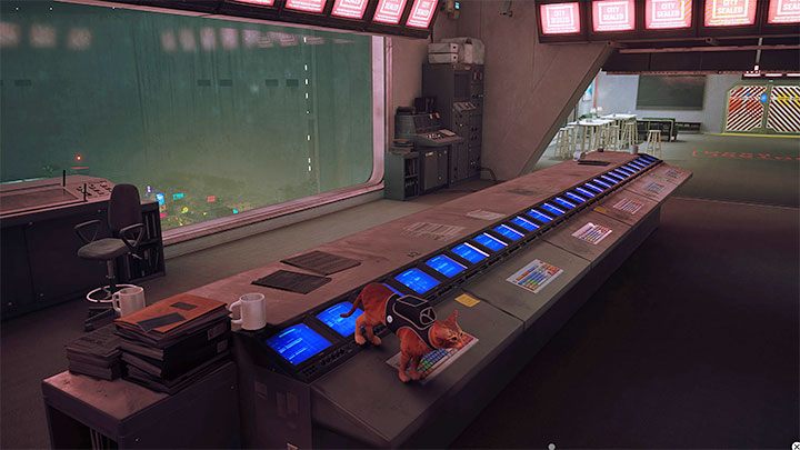 Stray:Control Room, Kapitel 12 – Komplettlösung, Ende Tipps