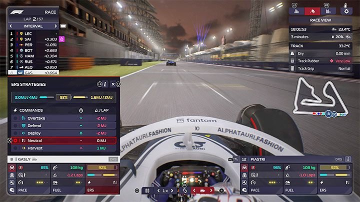 F1 Manager 2022: ERS (Energy Recovery System) – wie funktioniert es und ...